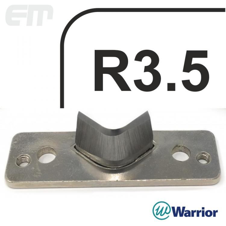 Příslušenství pro děrovač Warrior - nůž pro zaoblení (r)3,5mm | EM-SHOP